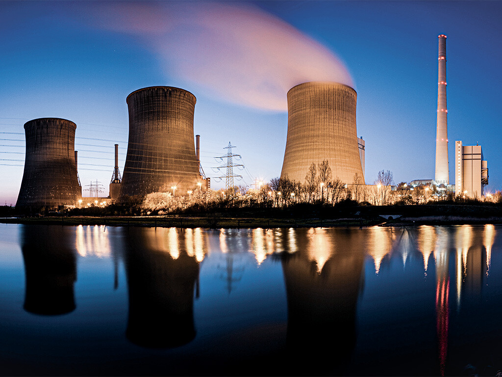 Power plant heat exchangers for power generation