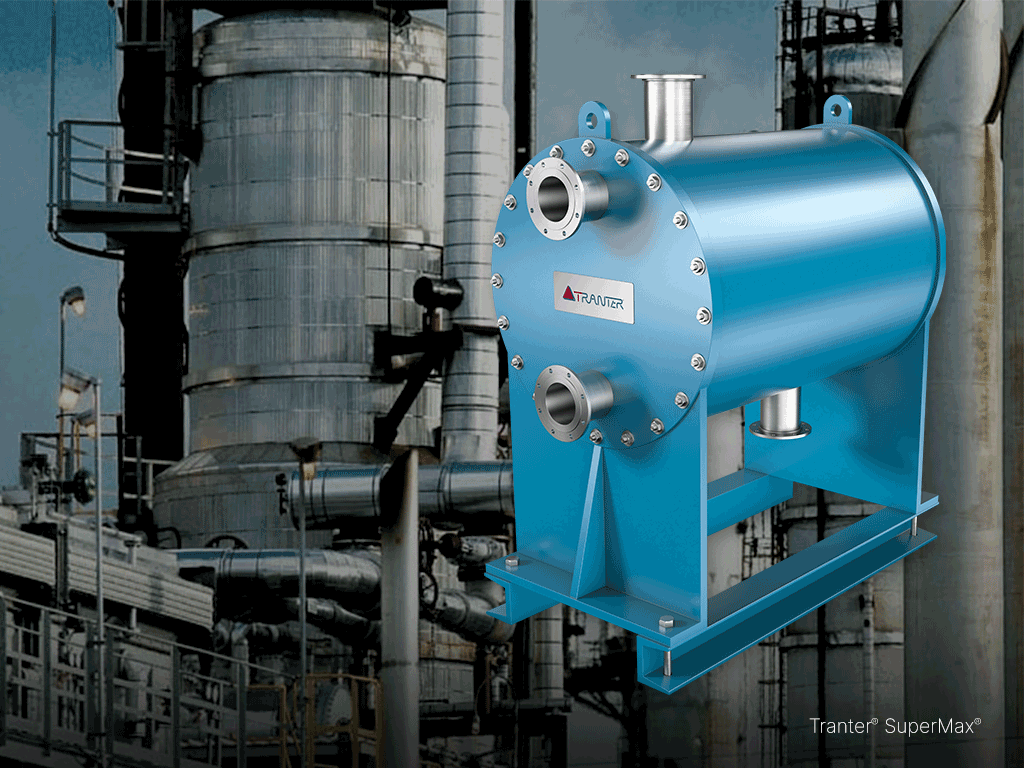 Supermax® exchangers replace shell and tube units as deck heaters