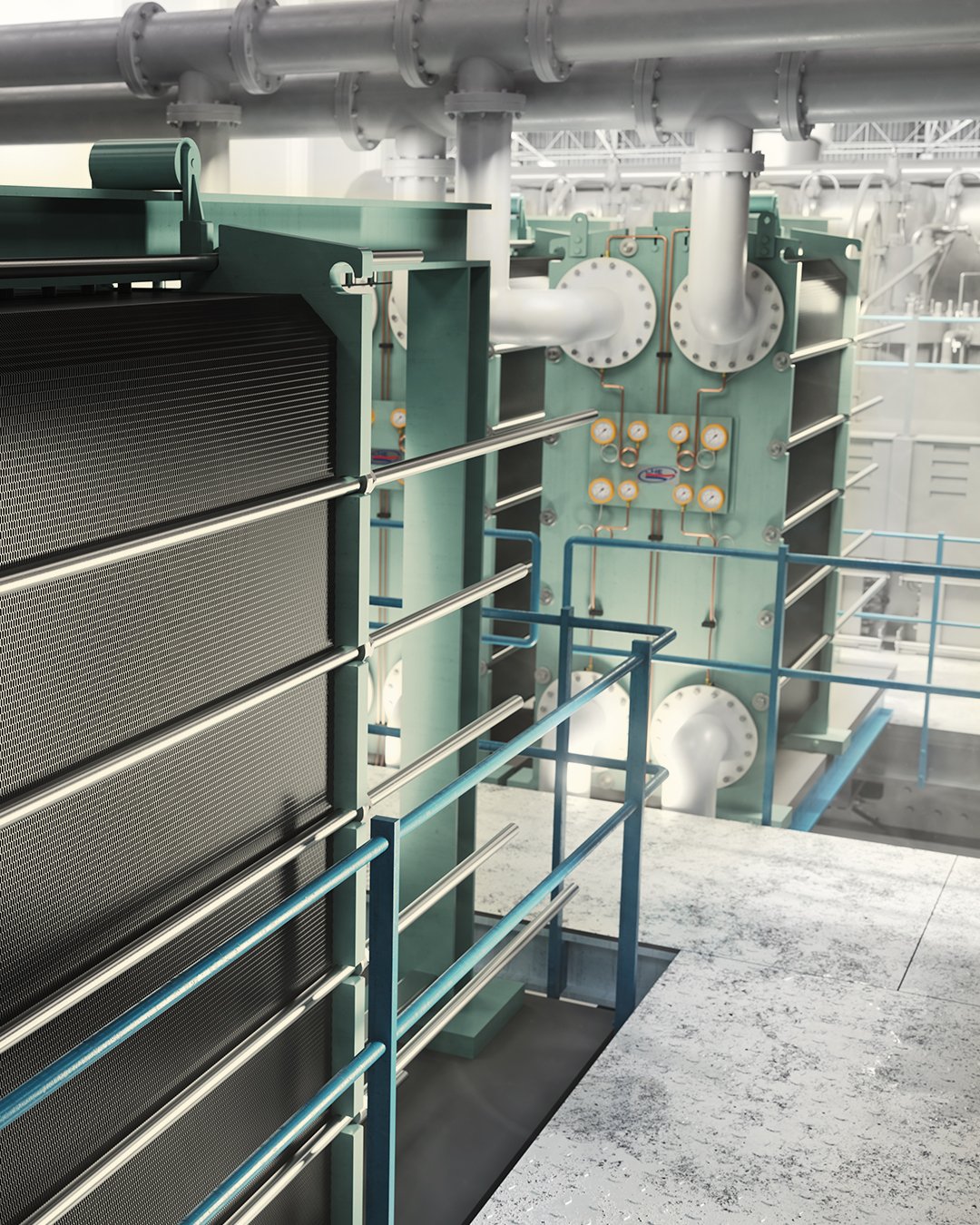 Heat exchangers for LNG & LPG tankers & carriers - LHE