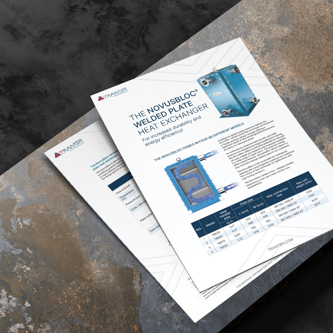 SUPERMAX® Shell And Plate Heat Exchanger - Tranter
